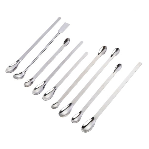 9 in Thickened Laboratory Measuring Spoons Chemistry Spatula | eBay
