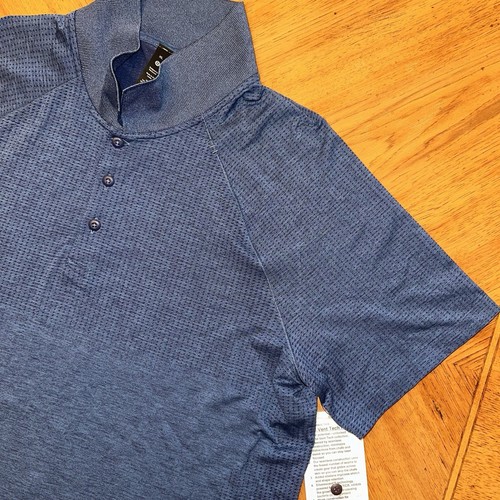 Lululemon Metal Vent Tech Polo NISE/SFDM Night Sea Soft Denim Navy Men ...