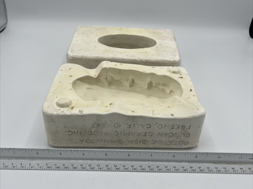 Duncan Molds Ceramic Slip Mold DM-70 Potatoe Dish 1967 | eBay