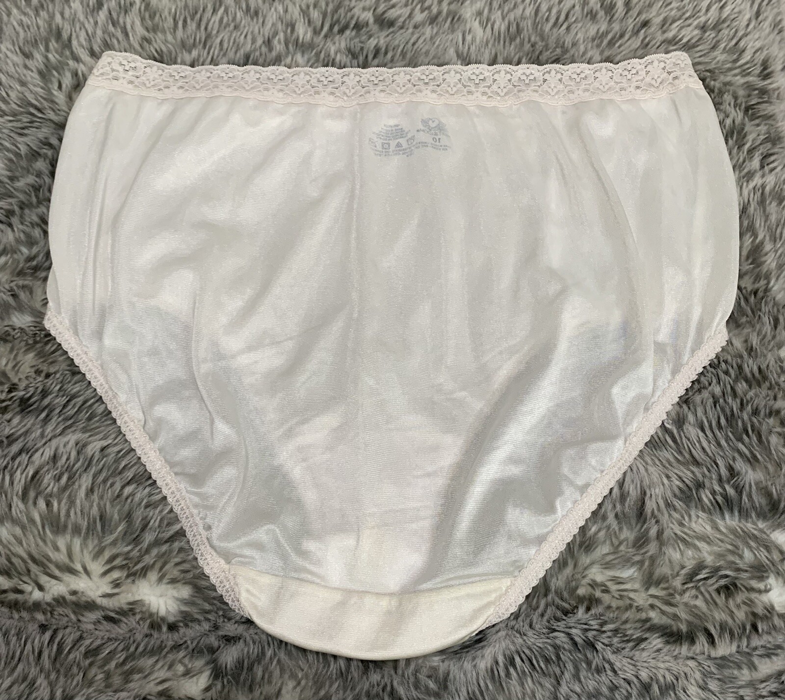 VINTAGE Nylon Granny Panties Sheer Lace Panty Fruit o… - Gem