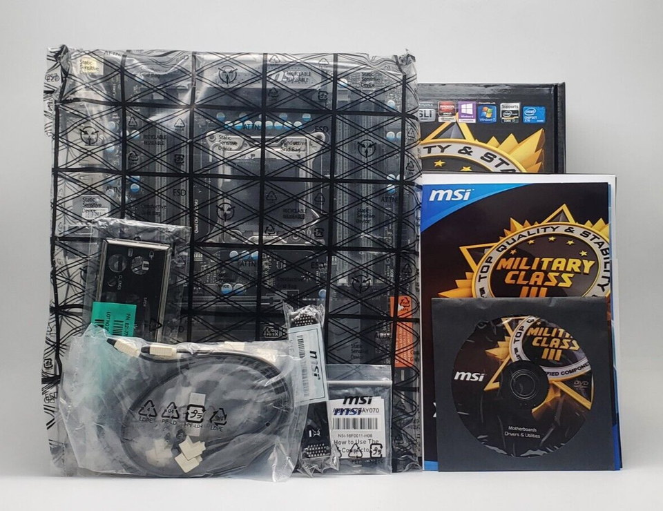 MSI X79A-GD45 Plus Intel x79 DDR3 SATA 6Gb/s LGA 2011 ATX Motherboard ...