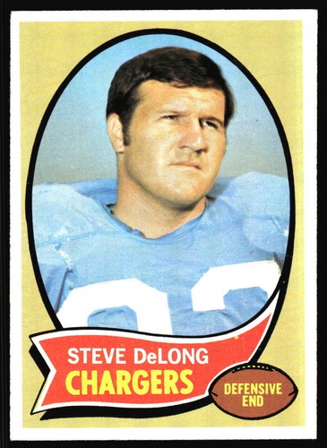 1970 Topps Steve DeLong #49 San Diego Chargers | eBay