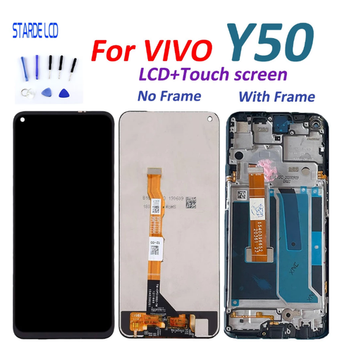 OEM For VIVO Y50 1935, V1965A 6.53“ LCD Display Touch Screen Digitizer ...