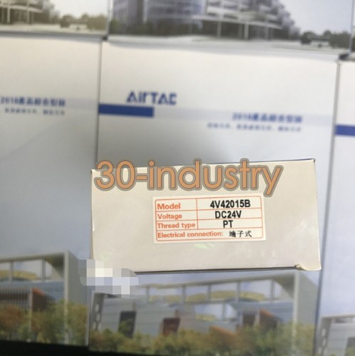 1PCS New For AirTAC 4V42015B 4V420-15 DC24V Solenoid Valve | eBay