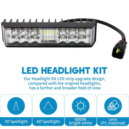 For Talaria Sting MX4 R Sport 50W White LED Light Bar Headlight Light ...