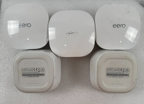 (LOT OF 5) eero Dual-band 350 Mbps Wireless Router (J010001) NO CORD ...