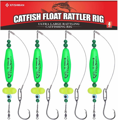 Catfish-Rig-For-Bank-Fishing-Catfishing-Tackle-Floats-With-Rattler ...
