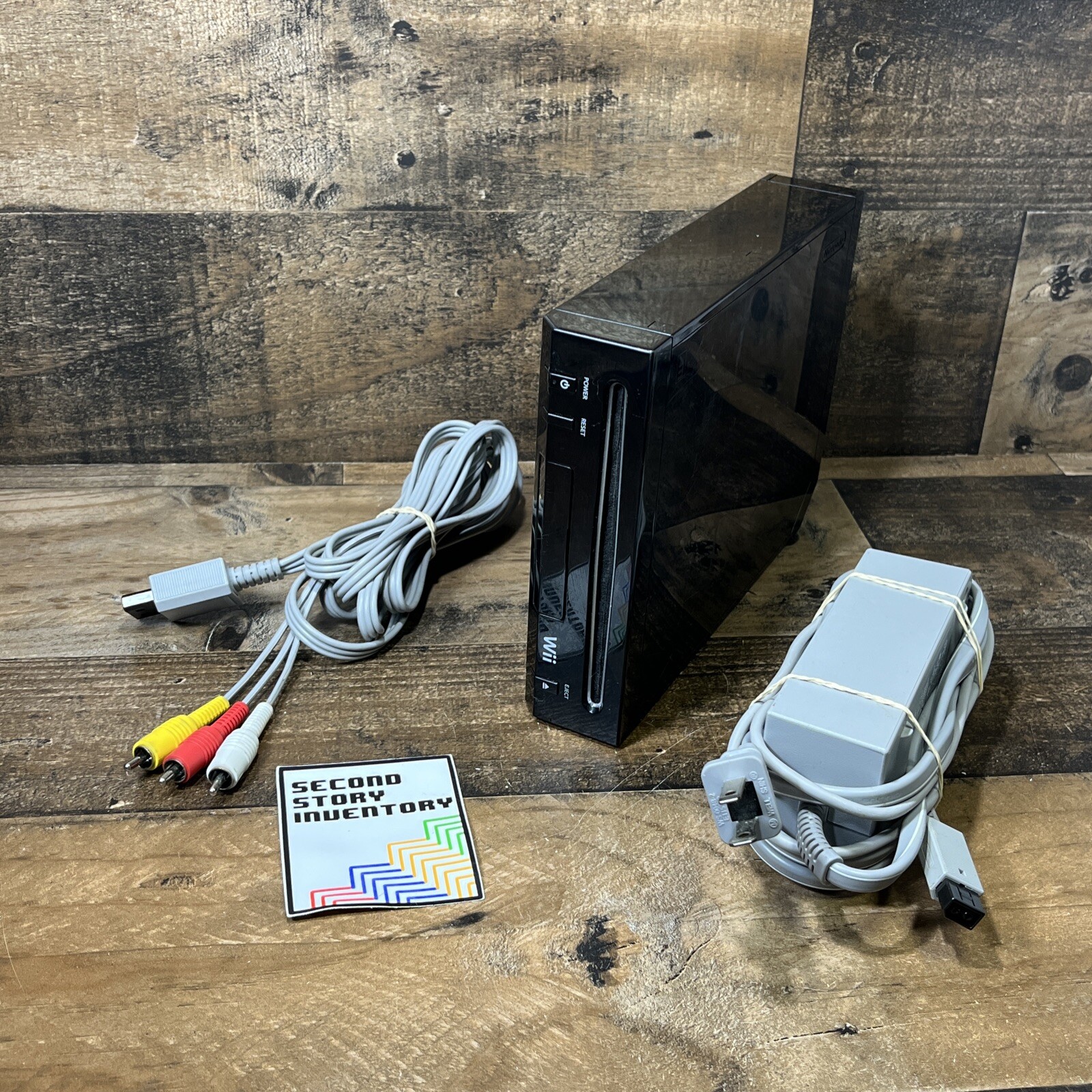 Nintendo Wii Console RVL-101 Black Gaming Console Tested Wii - No ...