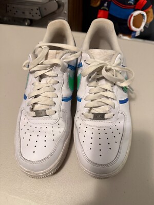 Nike Air Force 1 Low '07 White Men Size 8. 315122-111 No Box customized ...