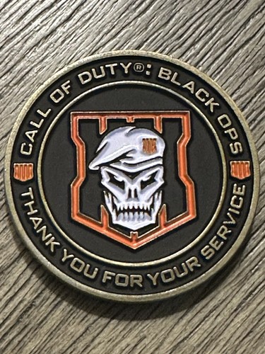 Call of Duty Black Ops 3 Challenge Coin Rare Thank You For Your Service ...