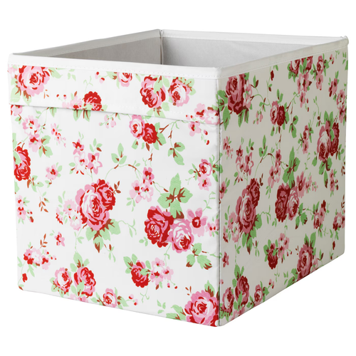 4 X NEW IKEA Drona Pink Floral Storage Boxes Rosali Cath Kidston For ...