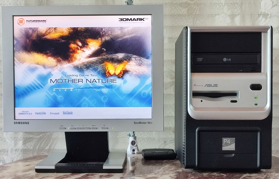 ASUS Terminator A8 Windows XP Mini Gaming PC | eBay