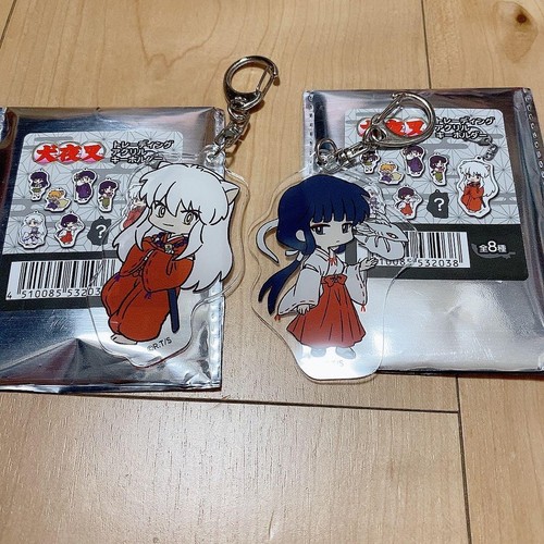 Inuyasha Daiso Acrylic Stand Keychain Kikyo Killing Maru | eBay