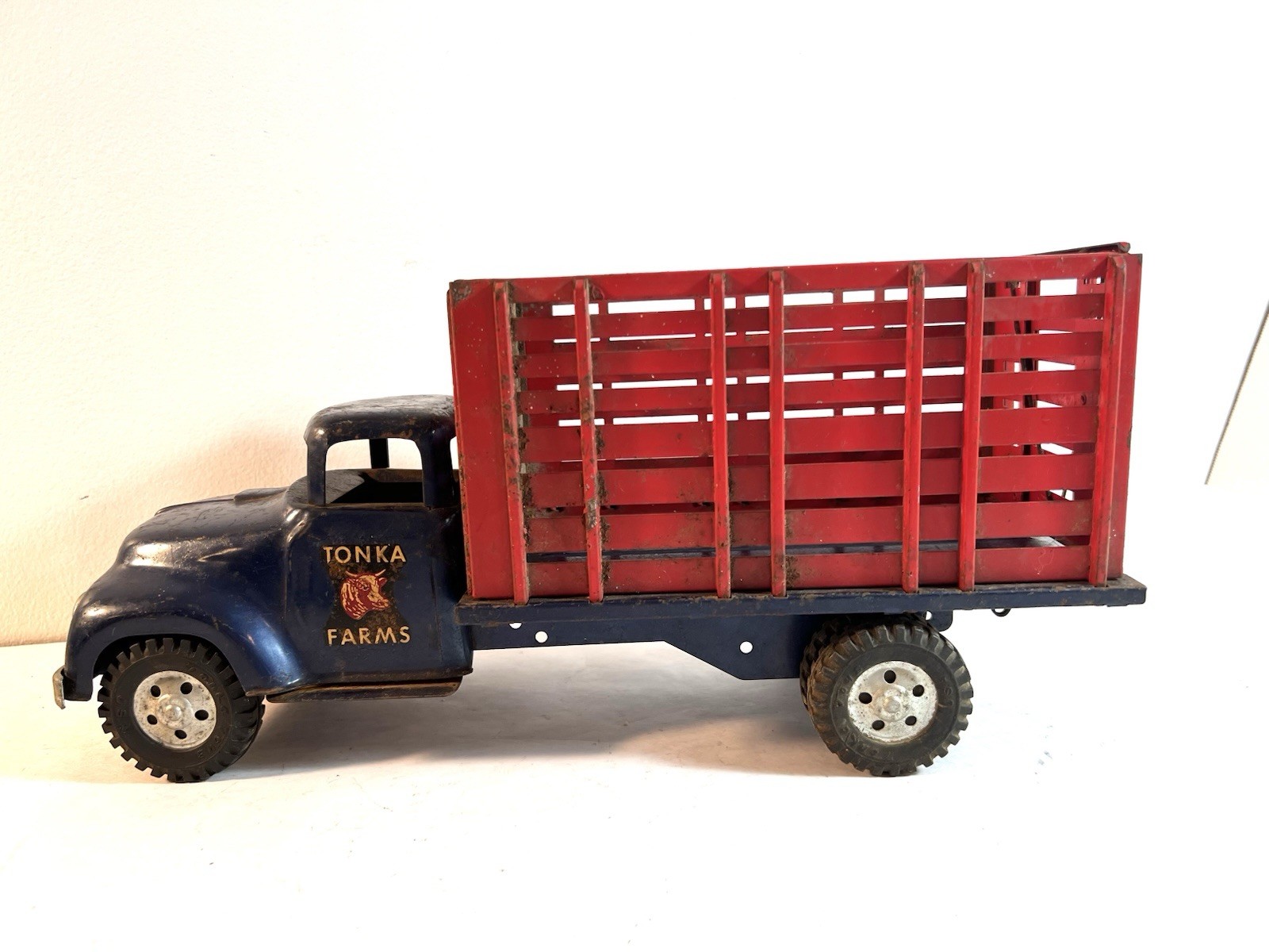 1957 Tonka Farms Cattle Stock High Stake Rack Truck - Orginal | eBay