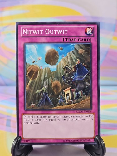 Yu-Gi-Oh TCG Card | Nitwit Outwit GAOV-EN066 | eBay