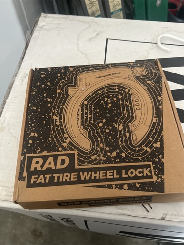 Rad Power Bikes - Rad Fat Tire Wheel Lock - Black | eBay
