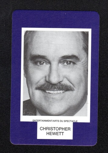 Christopher Hewett Actor Mr Belvedere 1993 Face To Face Game Card ...