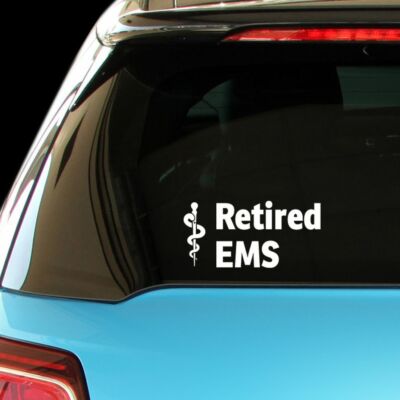 RETIRED EMS Medical Decal Sticker | eBay