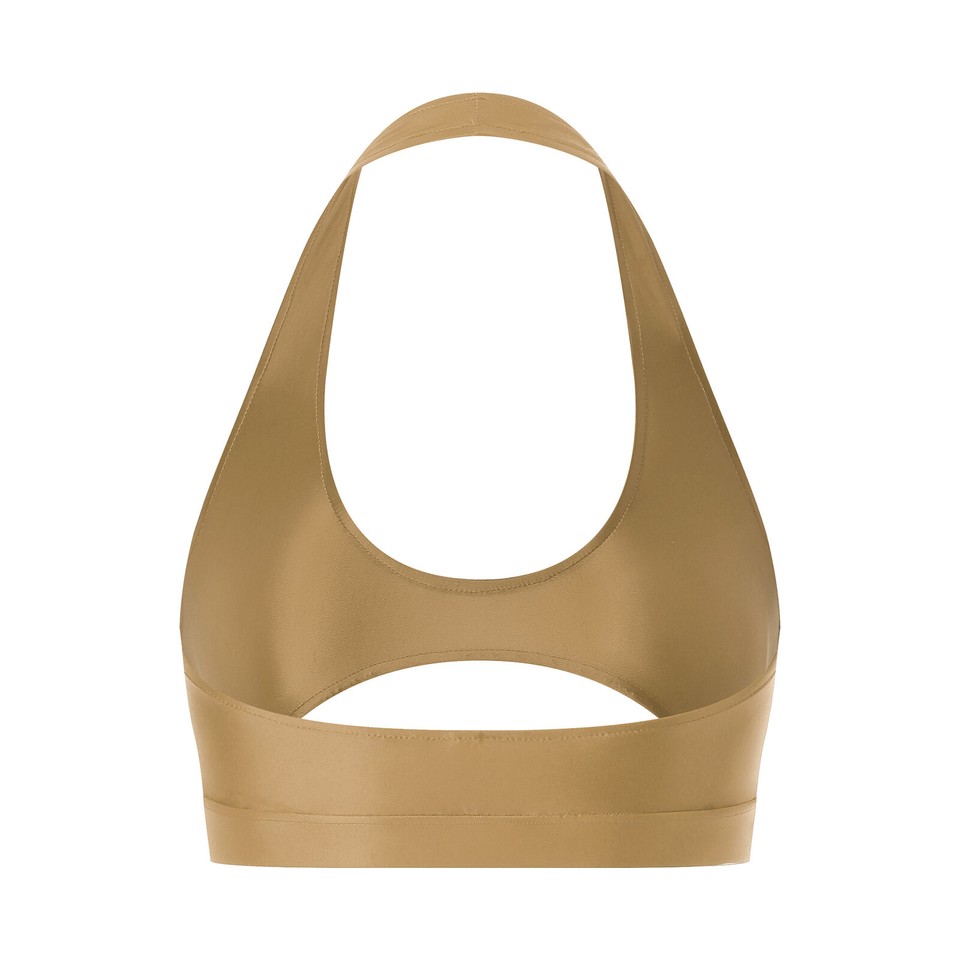 Women 3/4 Cup Transparent Plastic Bra Strap Gather Invisible Bras ...