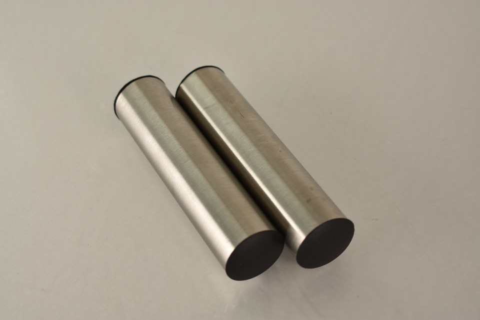 Pair Stainless Steel Rife Machine Frequency Hand Cylinders for GB4000 ...