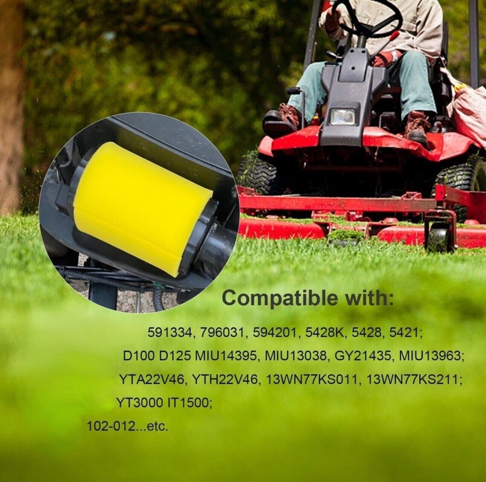 4PK AIR PRE FILTER FITS BRIGGS & STRATTON 591334 594201 796031 MIU13038 ...