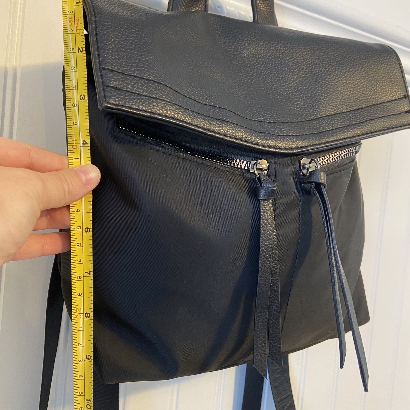 Botkier New York Trigger Black Bag Mini Backpack Black Nylon | eBay