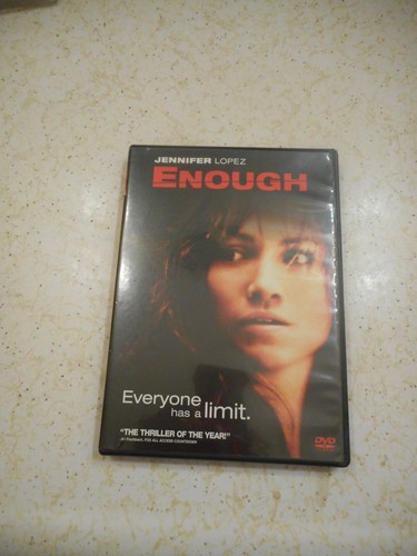 Enough (DVD, 2002) Jennifer Lopez, Dan Fullerman,Billy Campbell.PG-13 ...