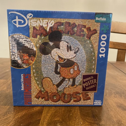NEW Disney Photomosaics Classic Mickey Mouse 1026 pc Puzzle Robert ...