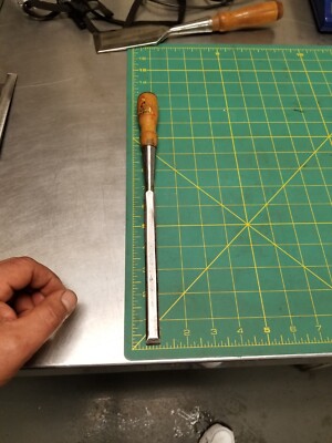 Vintage Hibbard Spence Bartlett & Co H.S.B. Socket Bevel Edge Chisel 1/ ...