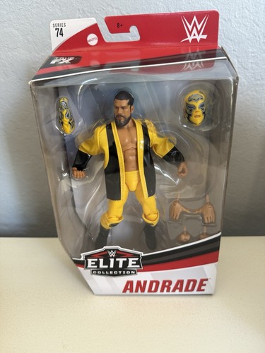 Mattel WWE Elite Collection Series 74 Andrade (Black,Yellow) | eBay