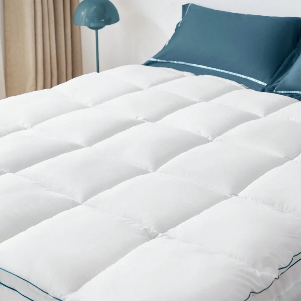 LINSY LIVING Down Alternative Mattress Topper Queen | eBay