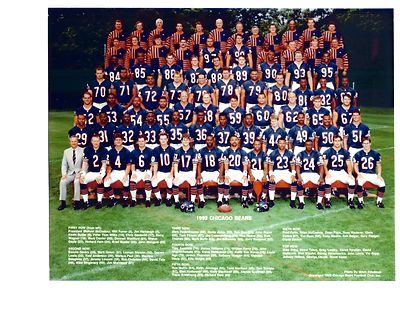 1992 CHICAGO BEARS 8X10 TEAM PHOTO FOOTBALL NFL HOF USA ILLINOIS | eBay