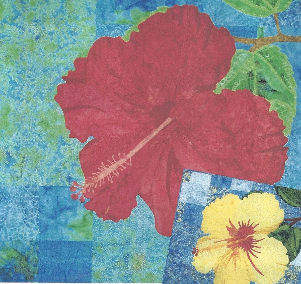 Hibiscus Flower Quilt Pattern | Best Flower Site