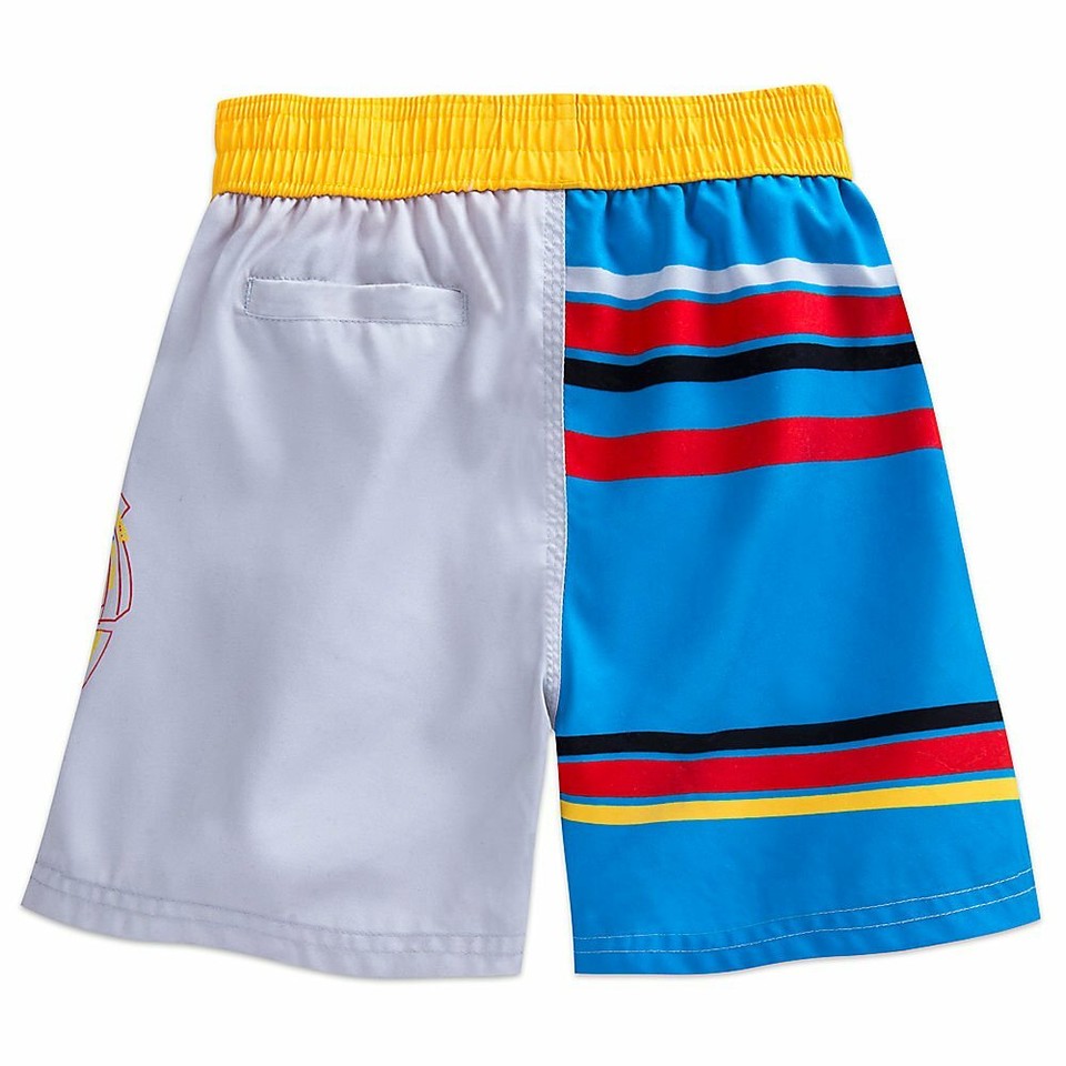 Disney Store Cars Lightning McQueen Swim Trunks Shorts Boy Size 5/6 | eBay