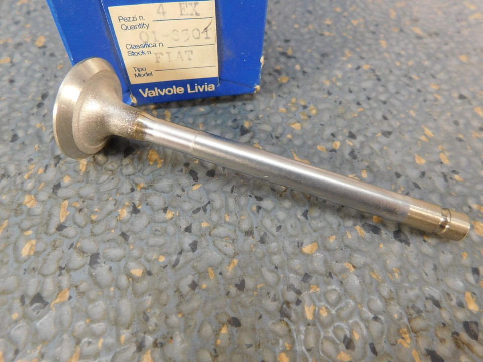 Fiat 850 Exhaust Valve 843cc 817cc 26mm head 1966-1971 Each | eBay