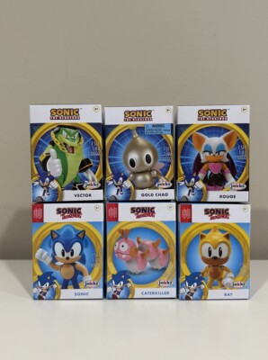 Sonic the Hedgehog 2.5” Rouge Chao Vector Caterkiller Sonic Ray ...