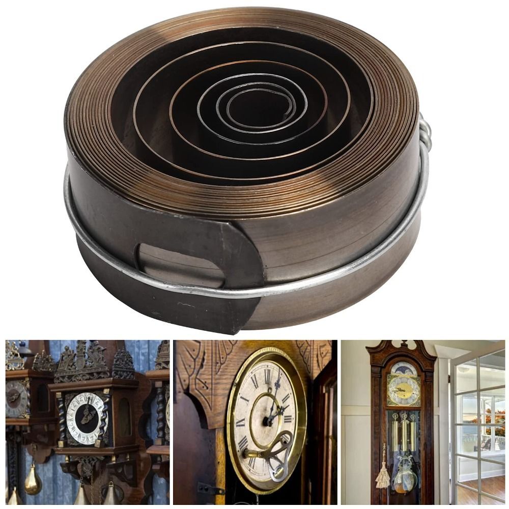 4.9 cm Diameter Clock Spring Copper Watch Replace Movement Wall Clock ...