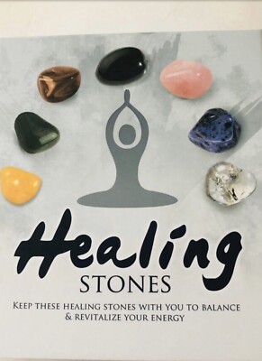 Healing Stones Kit Energy, Balance, Chakras, Reiki Tools, Meditation ...