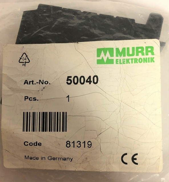 Murr Elektronik 50040 Opto Coupler Relay Module 50 040 for sale online ...