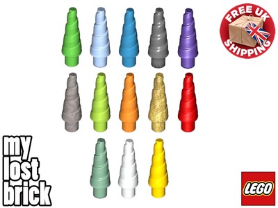 LEGO - Part 89522 - Conical Horns + NEW + SELECT COLOUR / QUANTITY ...