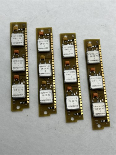 Rare 1MB Ram Original IBM 4pcs 256k Memory 30Pin 65x6263 55x3547 ...