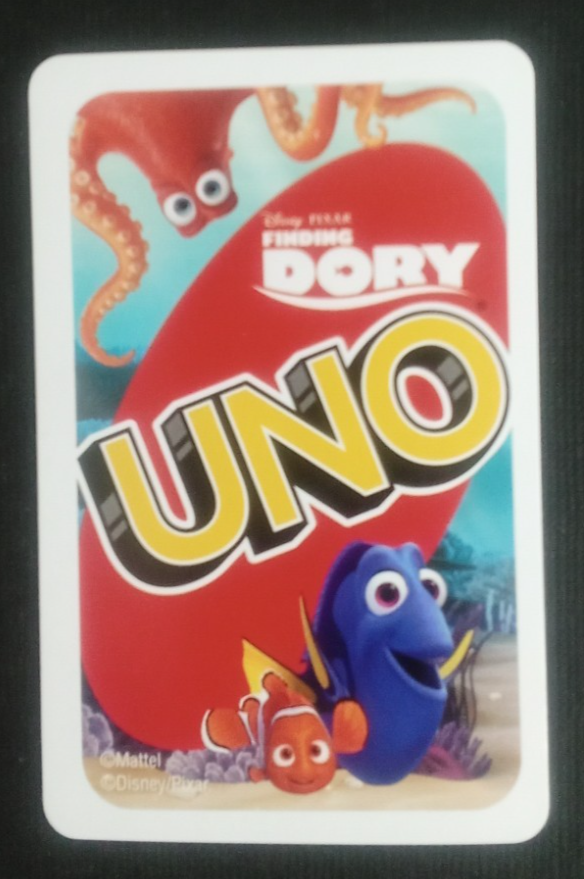 2016 Mattel UNO Card Disney Finding Dory Red Dory Nemo Draw 2 Card | eBay