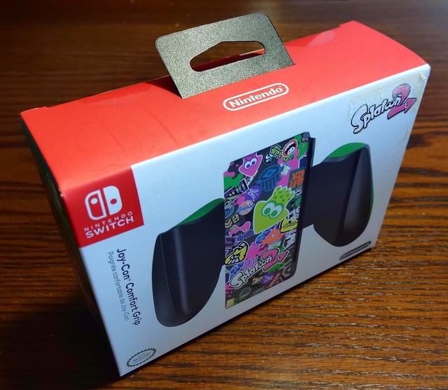 Nintendo Switch Splatoon 2 Joy-Con Comfort Grip Gamestop IN HAND for ...