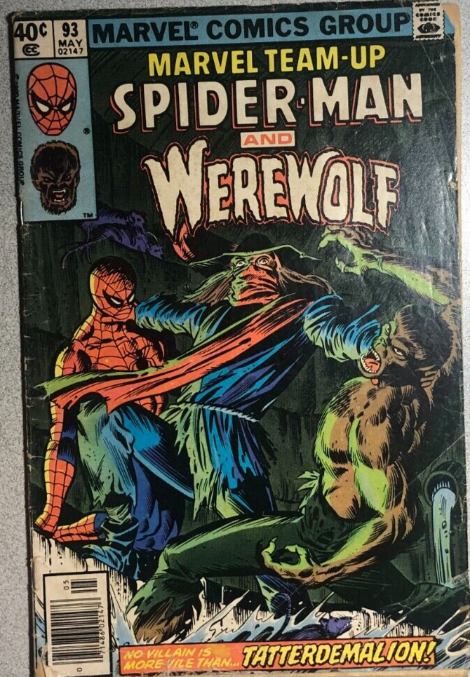MARVEL TEAM-UP #93 Spider-Man Werewolf by Night (1980) Marvel Comics ...