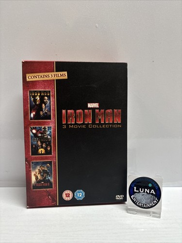Iron Man - 1-3 Trilogy DVD Boxset [12] Brand New Region 2 8717418416706 ...