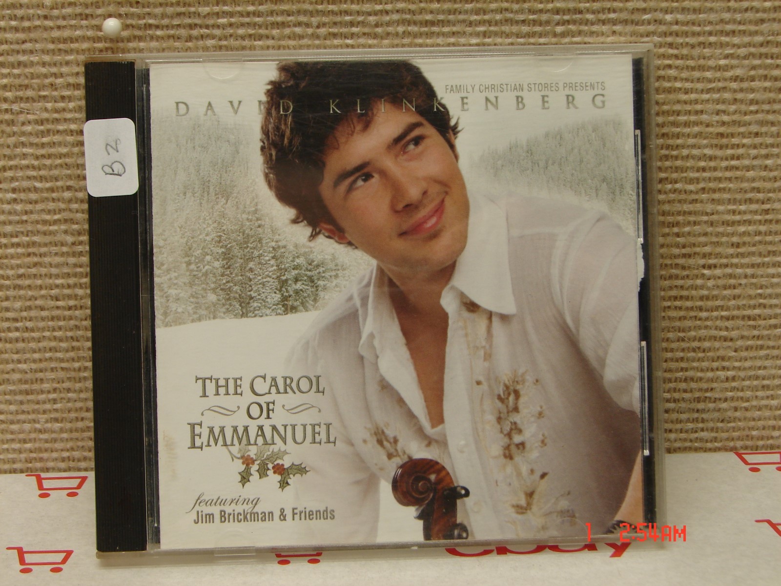 *CD David Klinkenberg " The Carol of Emmanuel " CHRISTMAS MUSIC B2 | eBay