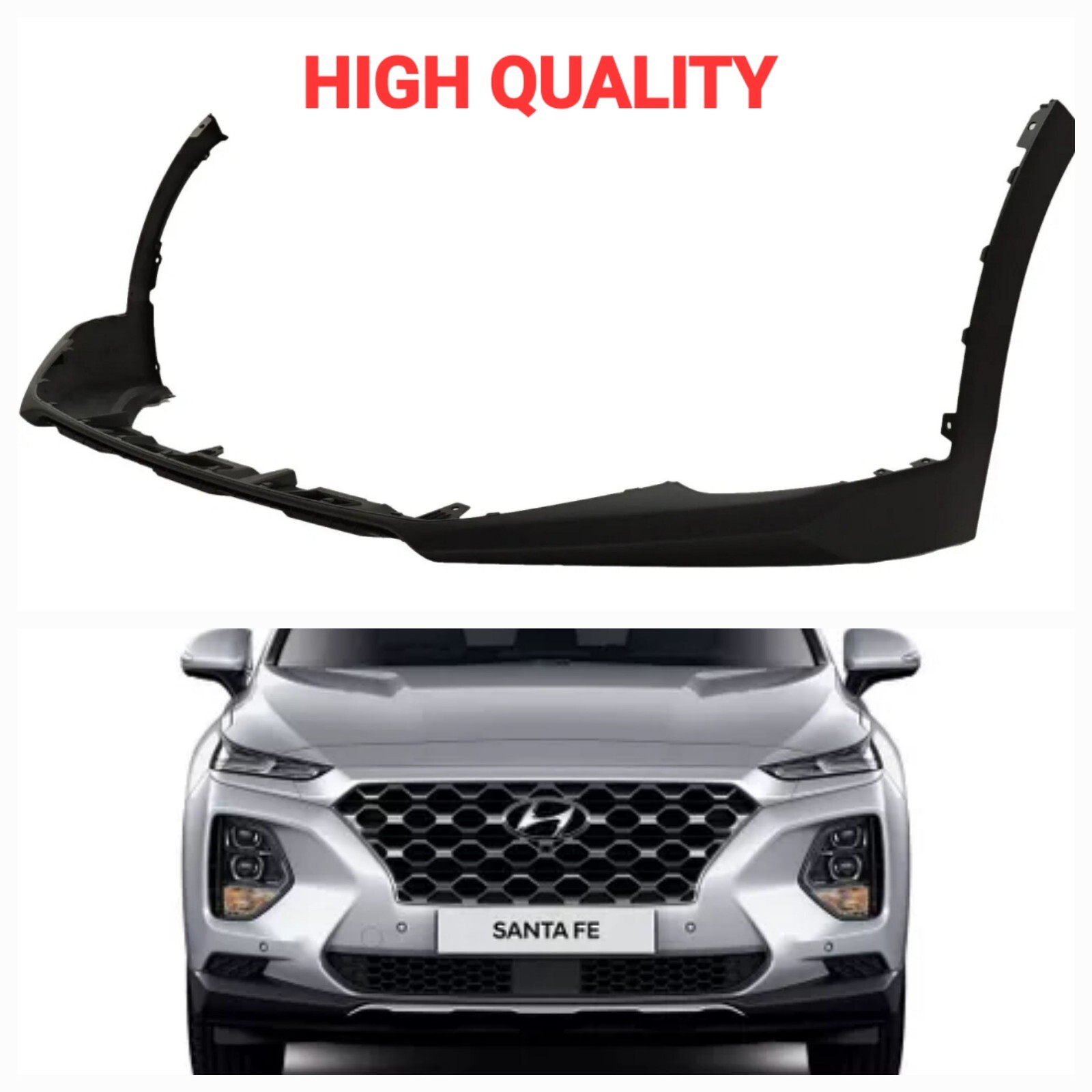 2019-2020 Hyundai Santa FE Front Lower Bumper Cover 86512S2000 ...