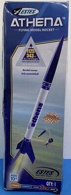 Estes Athena Model Rocket RTF Ready-To-Fly 2452 EST2452 DISTRESSED BOX ...