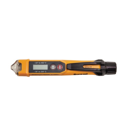 Klein Tools NCVT-4IR Non-Contact Voltage Tester w/Infrared Thermometer ...