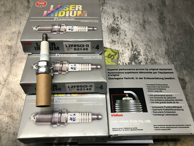 New Laser Iridium NGK 92145 & LZFR5CI-11 Spark Plugs. Set 16pc. 5.7L ...